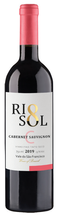 Rio Sol Cabernet Sauvignon 2020 750ml - Vinhos Rio Sol - Sabor da Fonte